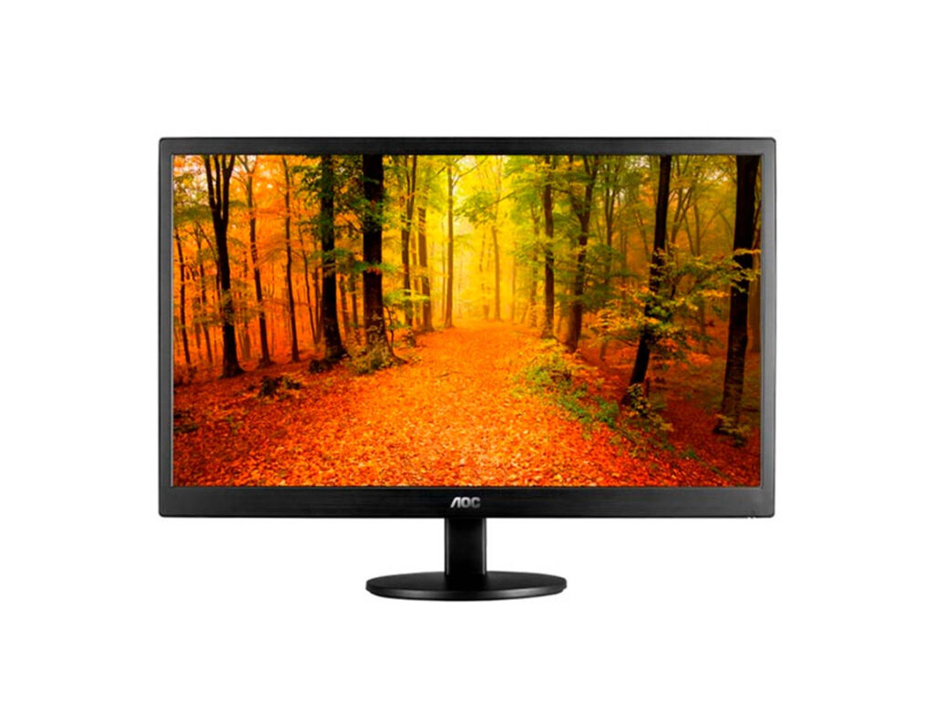 Monitor AOC LED 19.5″ E2070SWHN, 1600×900, con conectividad HDMI, VGA ...